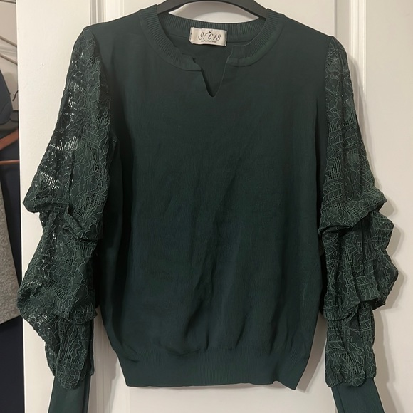 SHEIN | Tops | New No Tag Ruffle Top | Poshmark